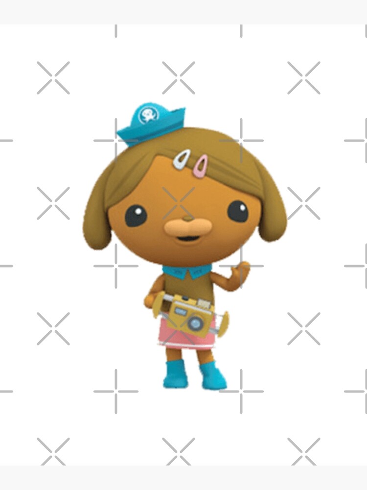 "Octonauts Dashi Dog With Camera" Poster for Sale by drovna | Redbubble