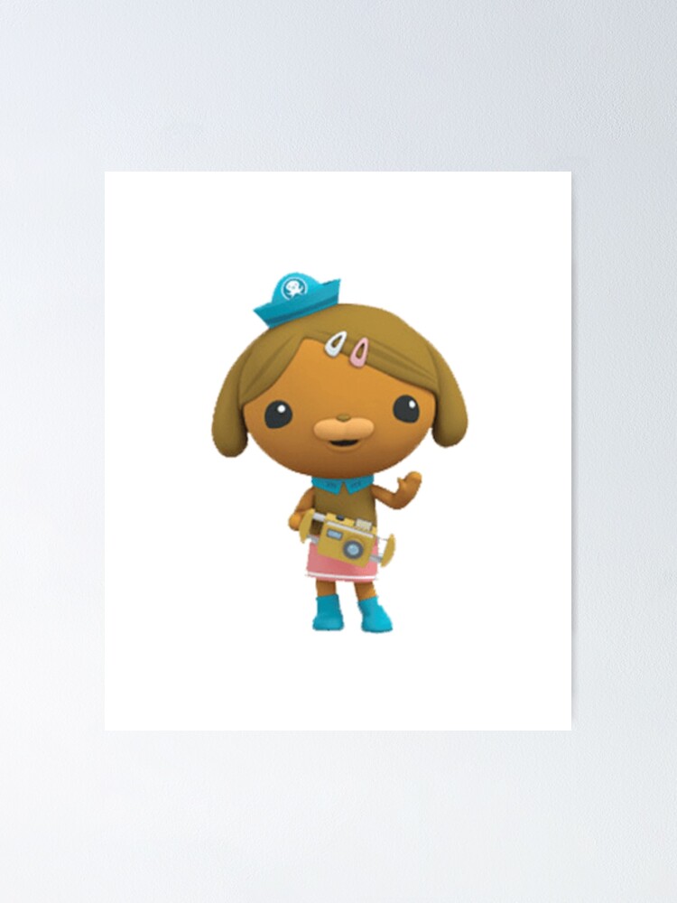 "Octonauts Dashi Dog With Camera" Poster for Sale by drovna | Redbubble
