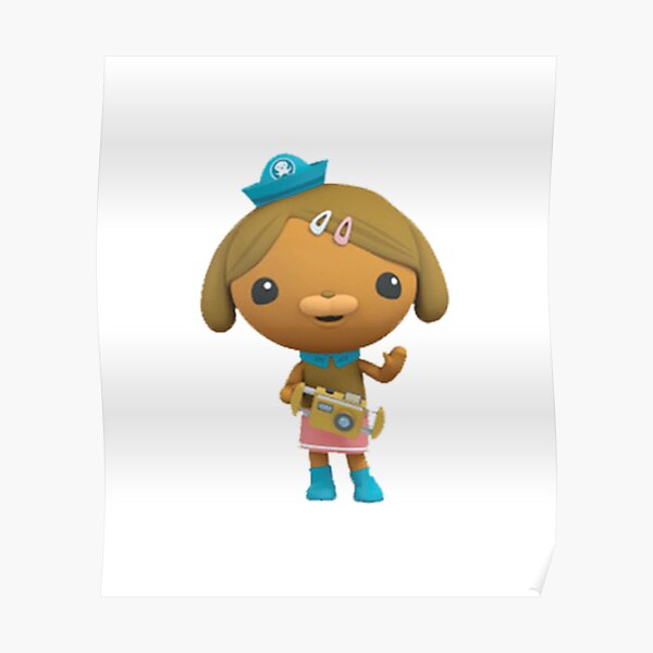 "Octonauts Dashi Dog With Camera" Poster for Sale by drovna | Redbubble
