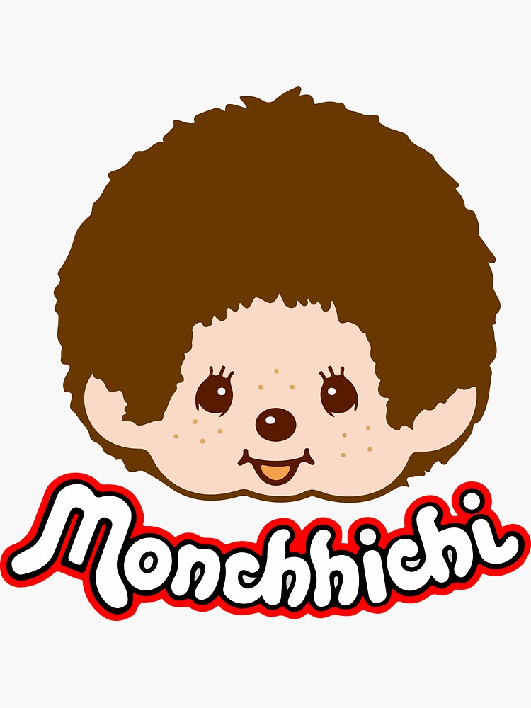 "Monchichi - Pink" Sticker for Sale by PixyDaily | Redbubble