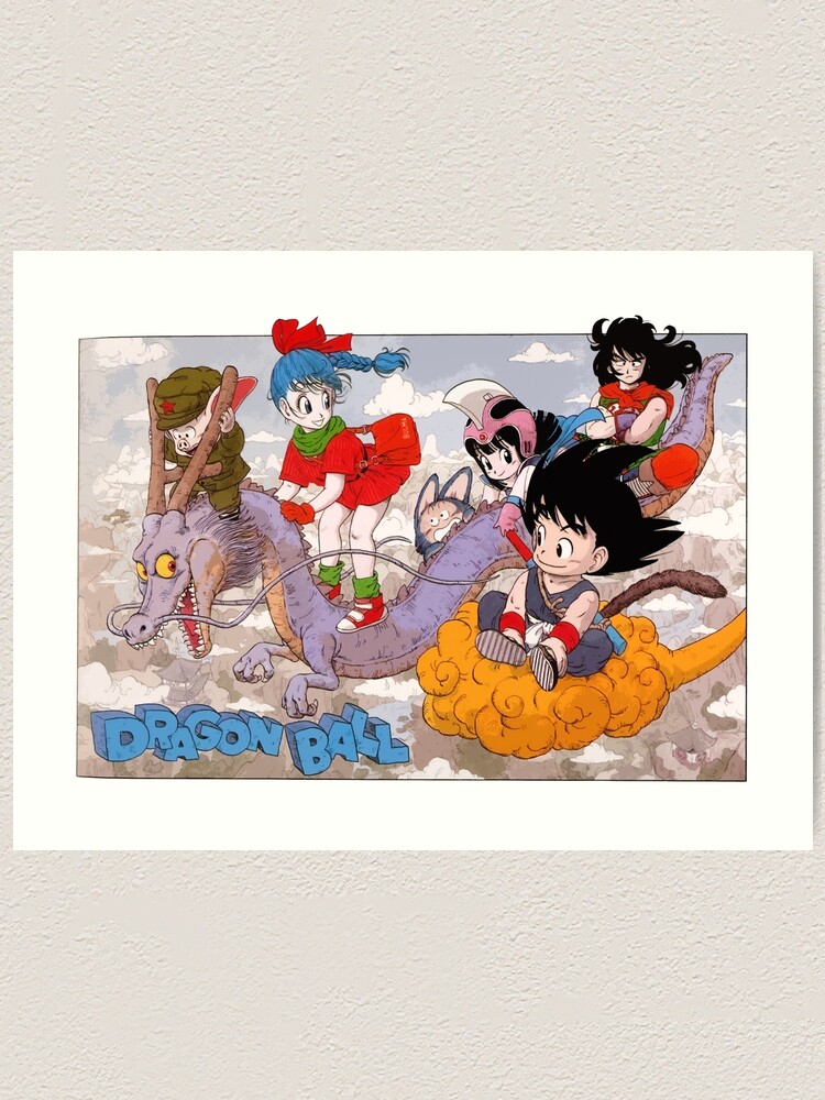 "Dragon Ball | Manga Panel | Manga Cover | Goku | Bulma | Yamcha | Puar ...