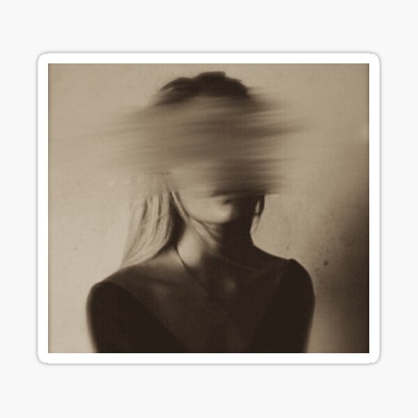 "Blurred girl" Sticker for Sale by jovanan | Redbubble