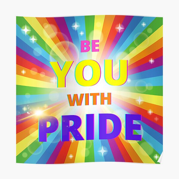 "A radiant rainbow with a sprinkling of stars to celebrate Pride, with ...