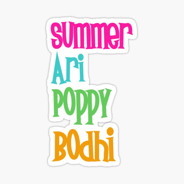 "Surviving Summer " Sticker for Sale by Kwynnalge | Redbubble