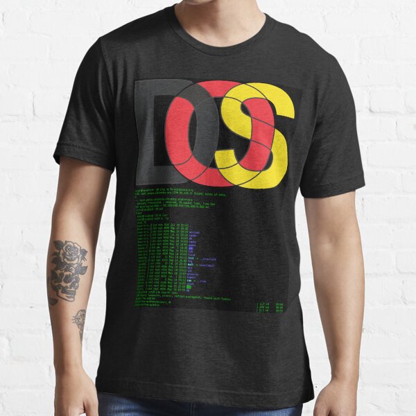 "MS-DOS - Disk Operating Systems" T-shirt for Sale by cz1207 ...