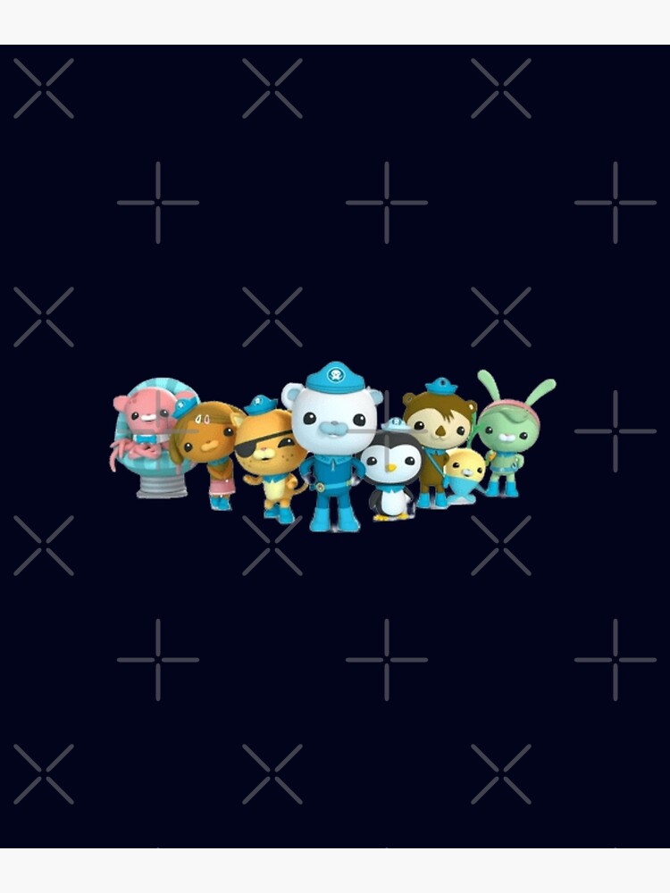 Octonauts Characters Premium Matte Vertical Poster sold by Iain Grant ...