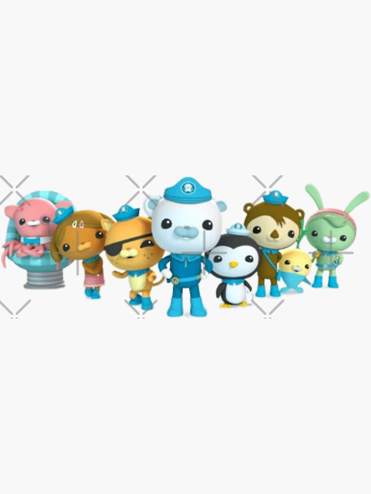 "Octonauts Characters" Sticker by drovna | Redbubble