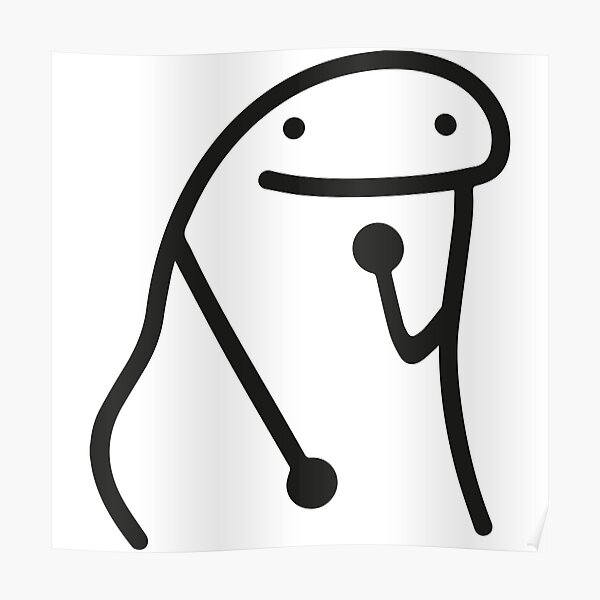"flork" Poster for Sale by athenastudart | Redbubble