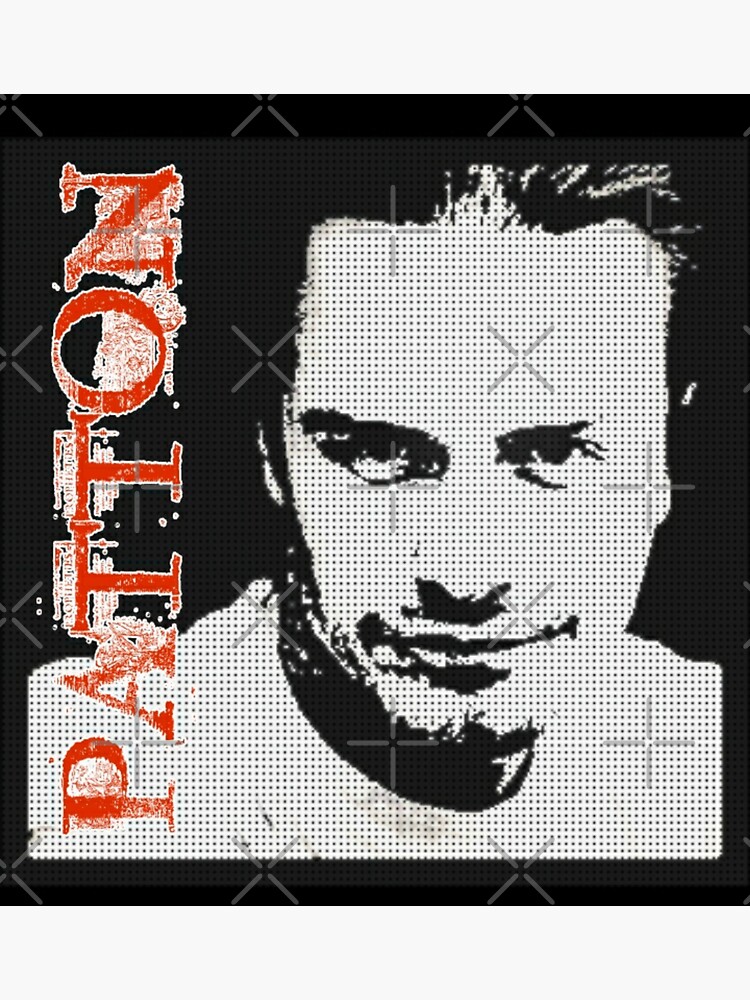"Mike Patton (Red)" Sticker for Sale by DiscoVolante | Redbubble