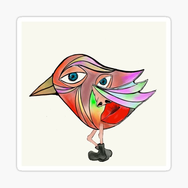 "Robin" Sticker for Sale by CosmicFish2002 | Redbubble