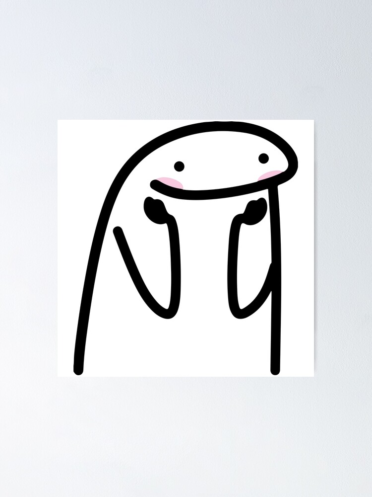 Póster «Flork Girl» de athenastudart | Redbubble