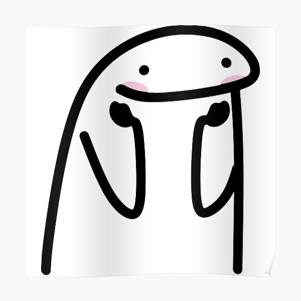Póster «Flork Girl» de athenastudart | Redbubble