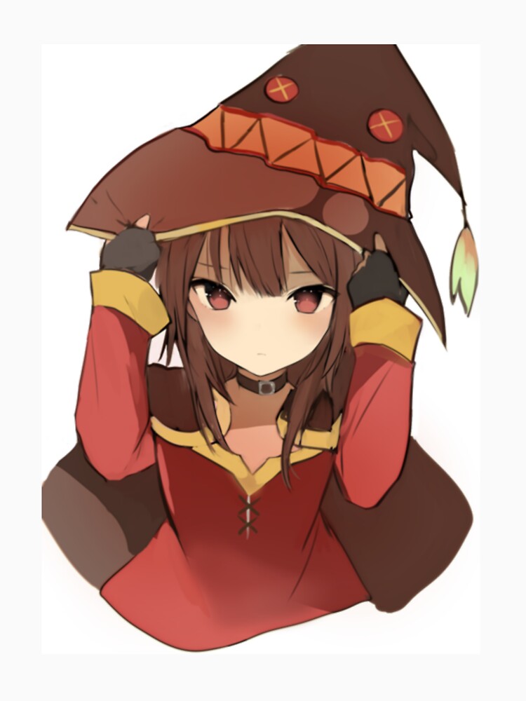 "Megumin" T-shirt for Sale by Imploze | Redbubble | kono subarashii ...