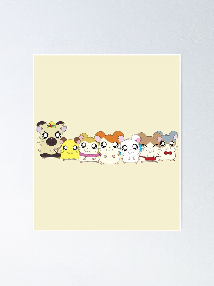 "hamtaro-ham ham heartbreak" Poster for Sale by AyarNaz | Redbubble