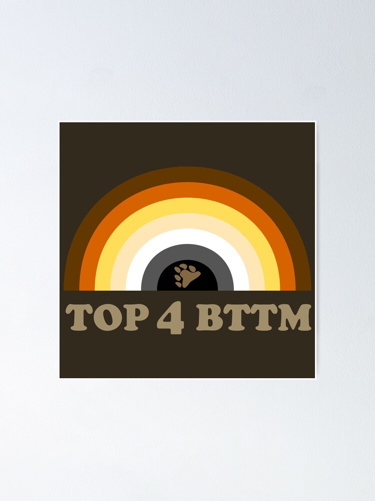 "Top 4 bttm LGBT Logo Related Collection" Poster for Sale by ...