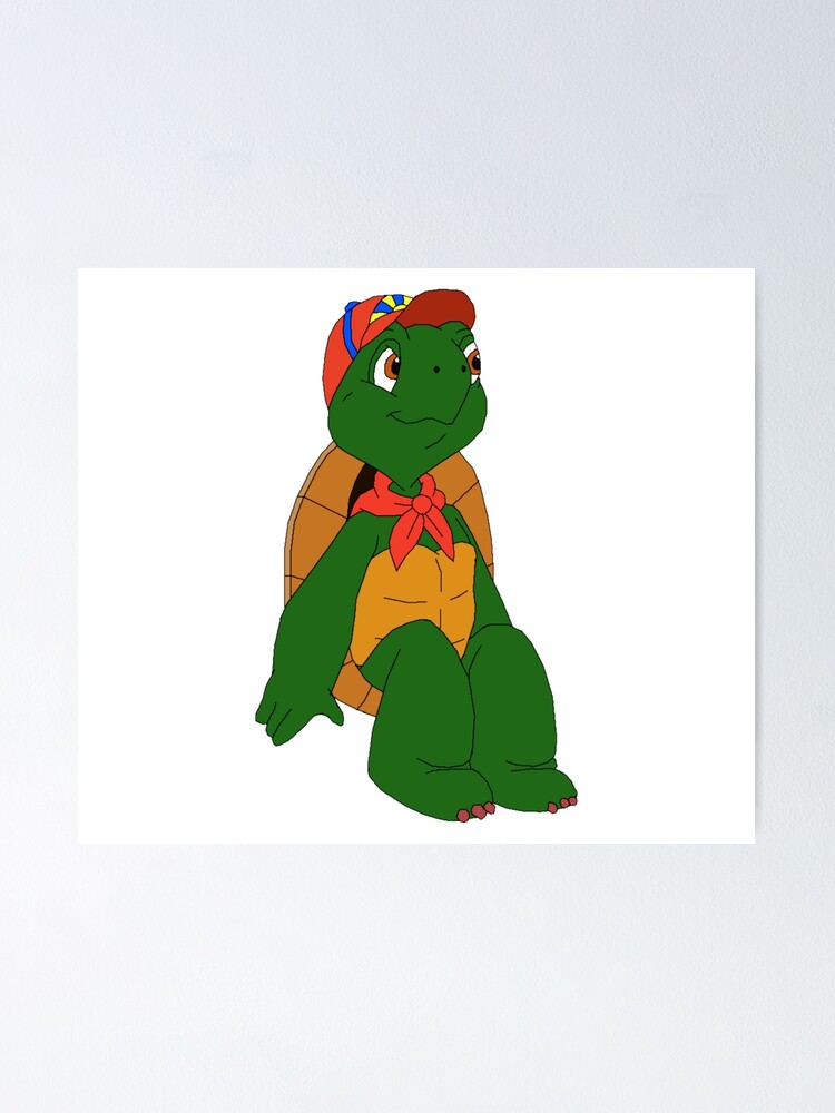 "Franklin The Turtle" Poster for Sale by Fashion-Ciiity | Redbubble