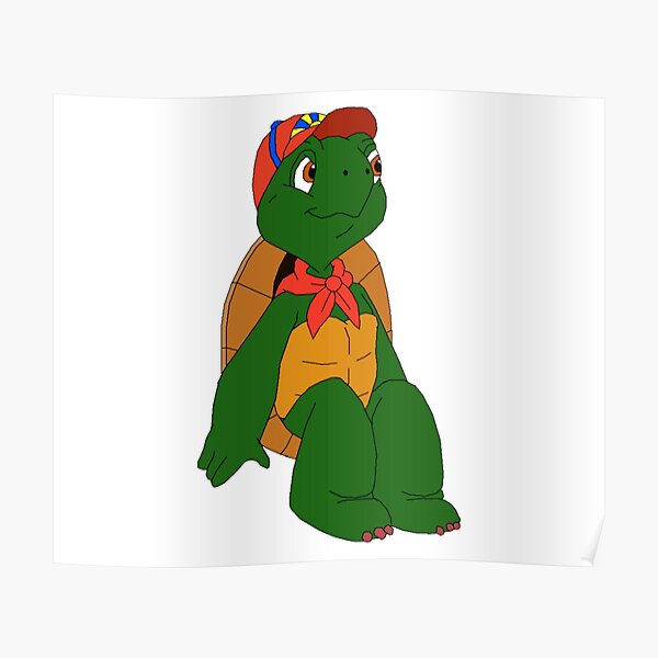 "Franklin The Turtle" Poster for Sale by Fashion-Ciiity | Redbubble