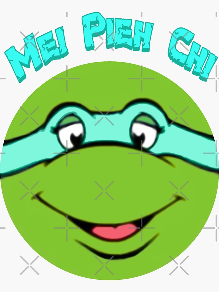 "Teenage Mutant Ninja Turtles Classic - Mei Pieh Chi" Sticker for Sale ...