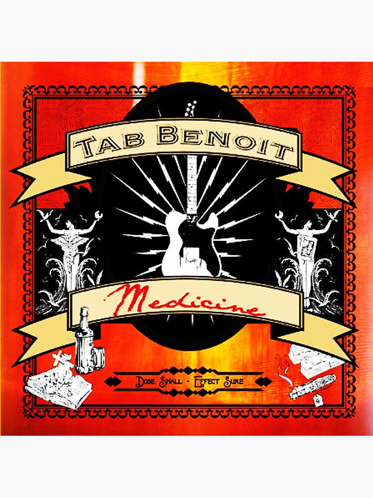 "TAB BENOIT art" Sticker for Sale by csinderlandc4 | Redbubble