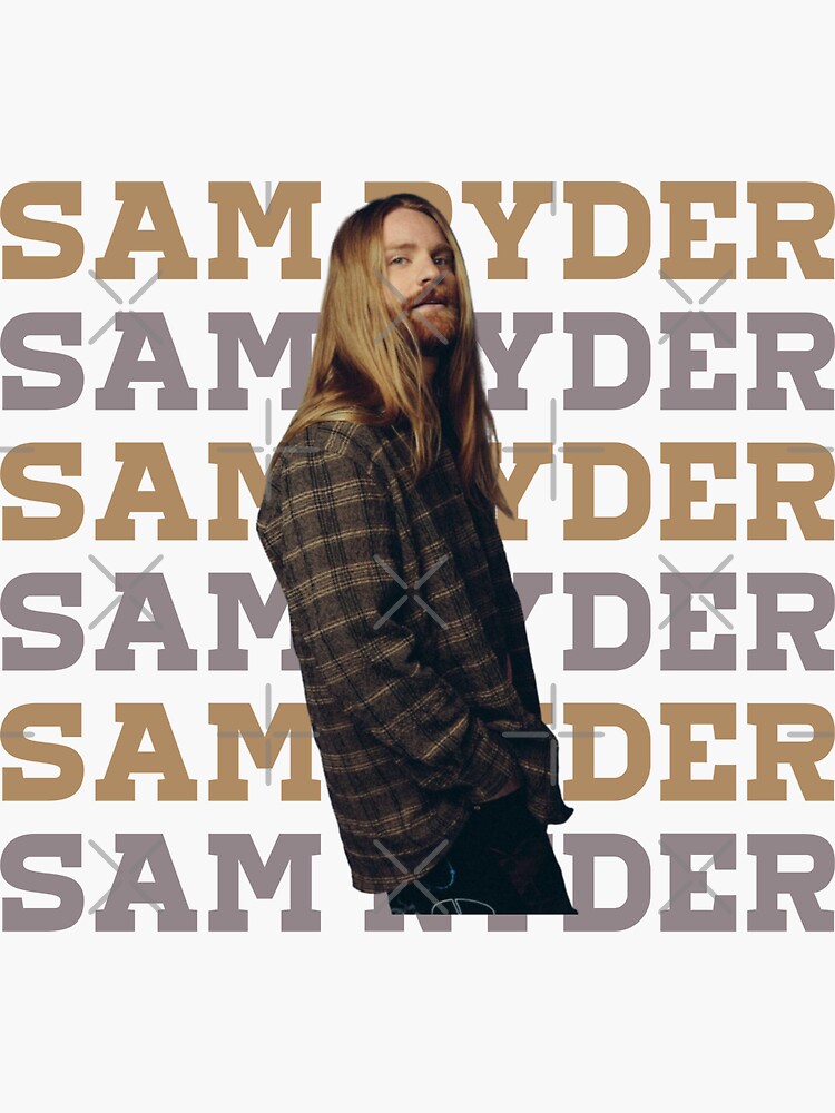 "sam ryder" Sticker for Sale by adrennaline | Redbubble