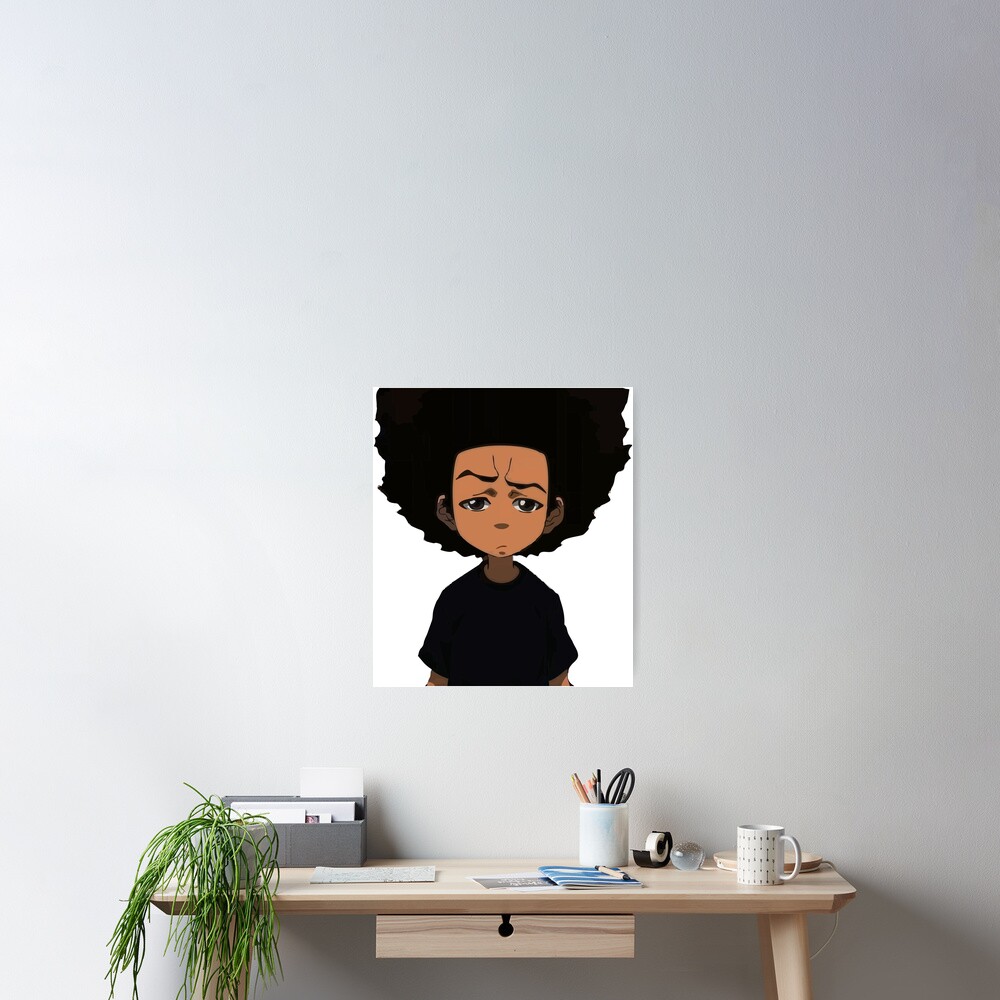 "The Boondocks, Huey freeman" Poster for Sale by Naythe77 | Redbubble