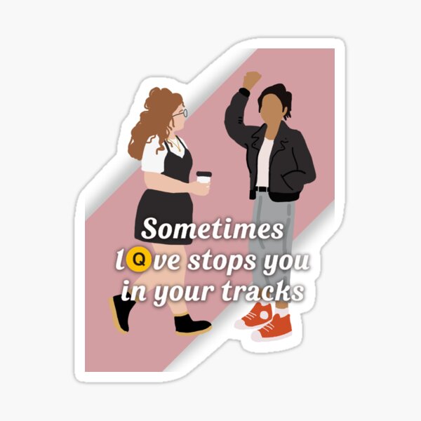 "one last stop: august and jane sticker quote" Sticker for Sale by ...