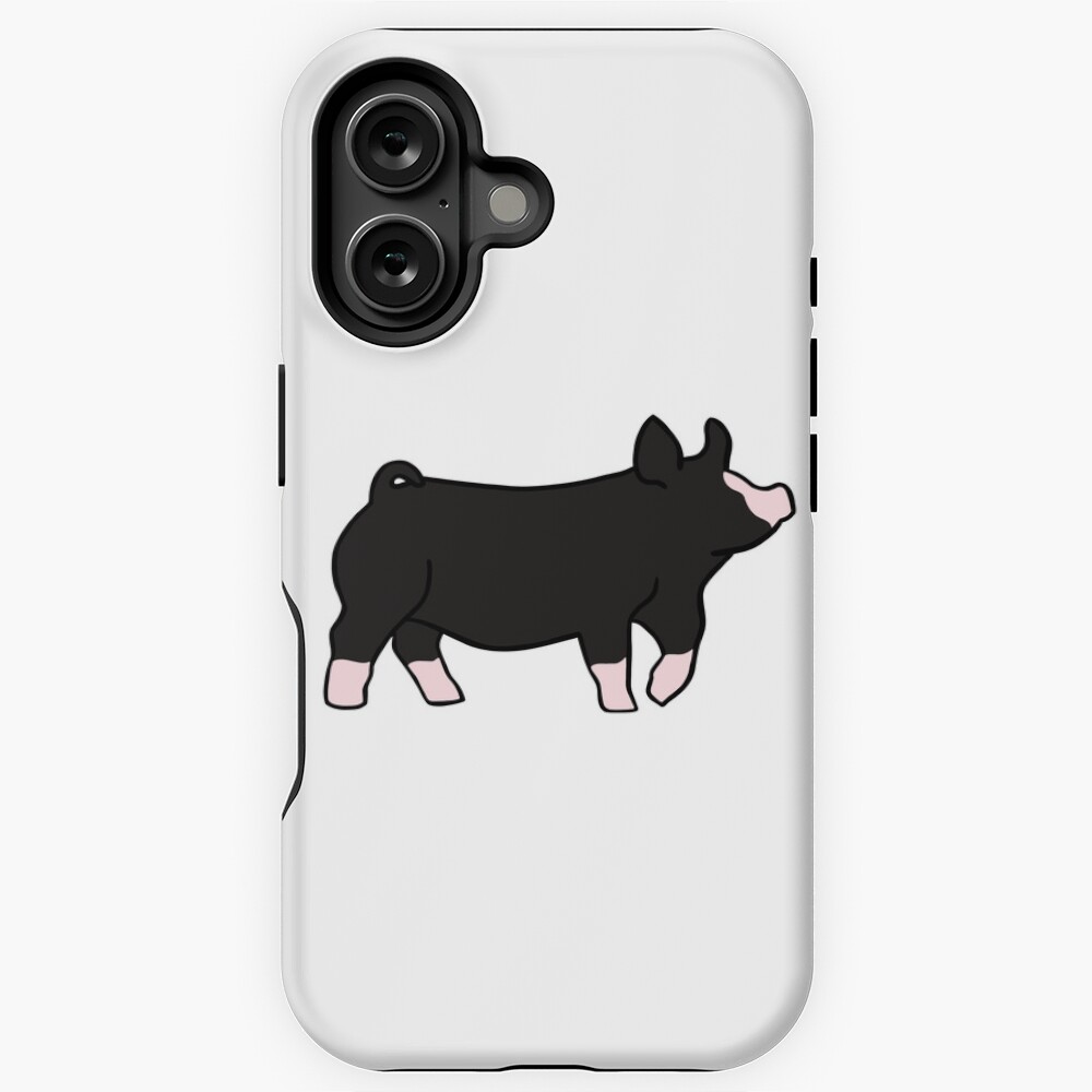 "Berkshire Show Pig " Sticker for Sale by taylorj1215 | Redbubble