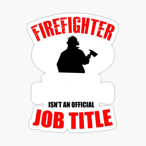 "firefighter superhero" Sticker for Sale by CeraoDiama | Redbubble