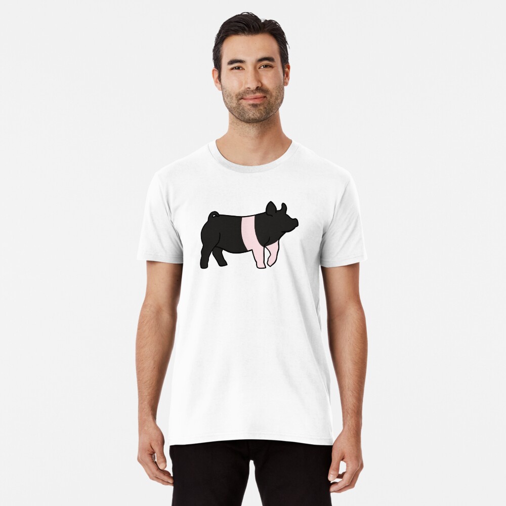 "Hampshire Show Pig " Sticker for Sale by Taylor Jansen | Redbubble