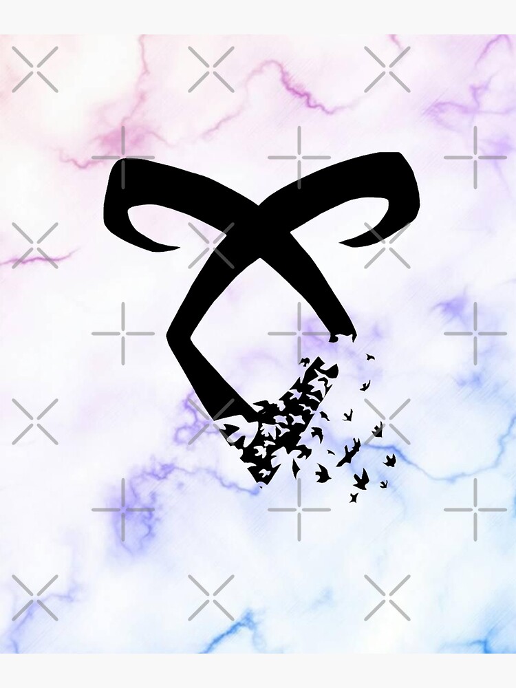 "marble angelic rune" Poster for Sale by Fayad-Art | Redbubble