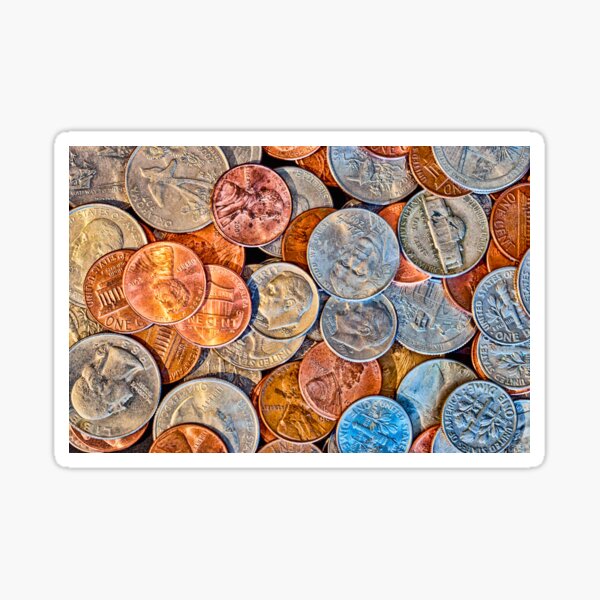 Loose Change Stickers | Redbubble