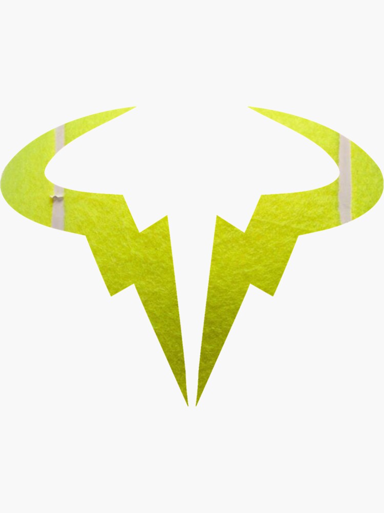 "rafael nadal logo " Sticker for Sale by FerroWallArts | Redbubble