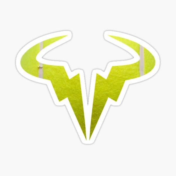 "rafael nadal logo " Sticker for Sale by FerroWallArts | Redbubble