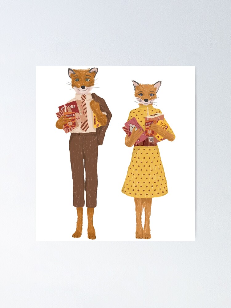 "Mens Best The Fantastic Mr Fox Graphic For Fans" Poster for Sale by ...