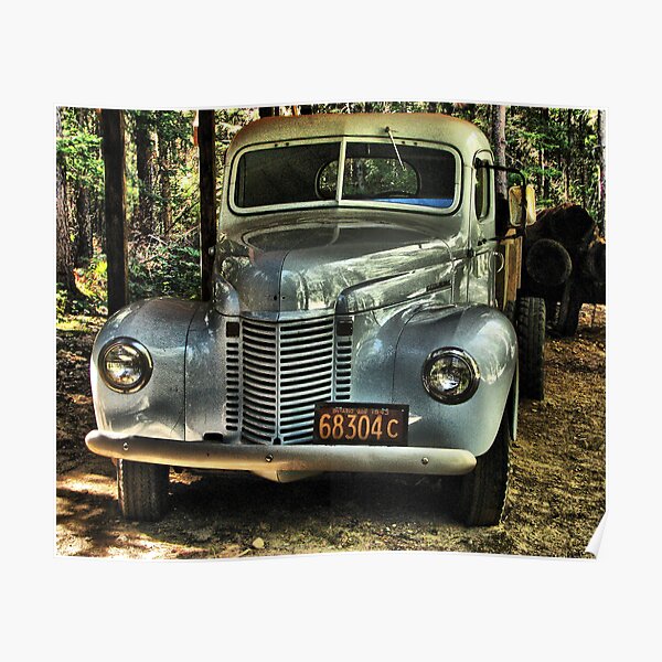 "Logging Truck " Poster von justimagine | Redbubble