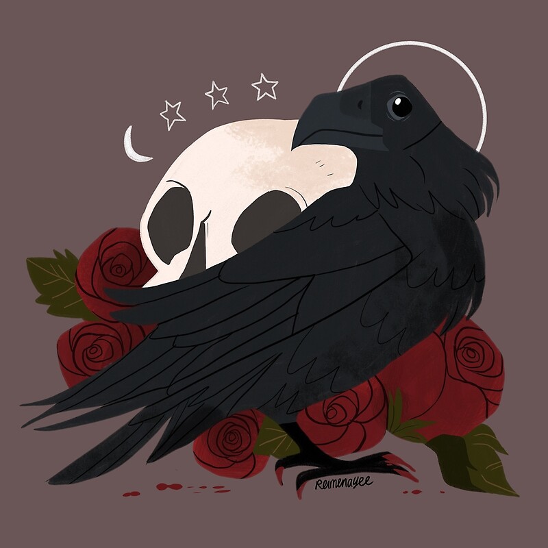 "Familiar - Raven" by straungewunder | Redbubble