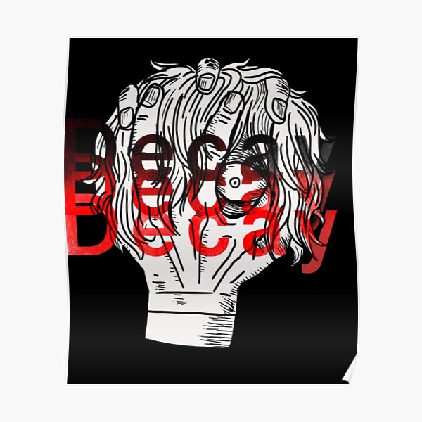 "BNHA! Shigaraki Tomura Decay" Poster for Sale by charlottemgz | Redbubble