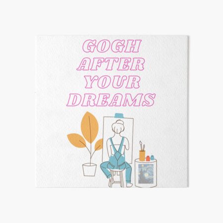 "Van Gogh Puns, Gogh After Your Dreams, Clever Puns Design (2022)" Art ...
