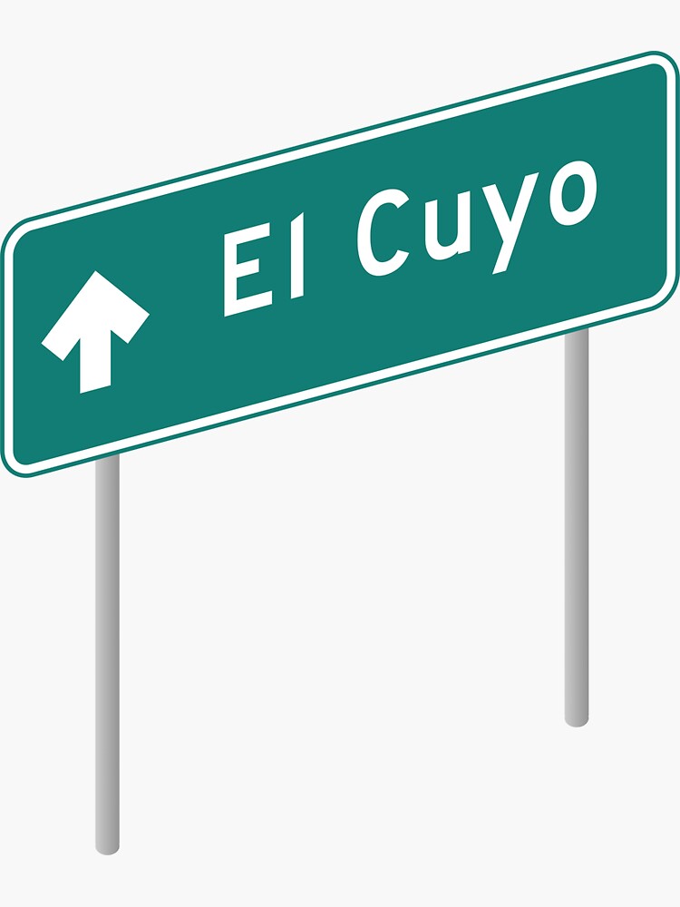 "El Cuyo" Sticker for Sale by WordsMaps | Redbubble