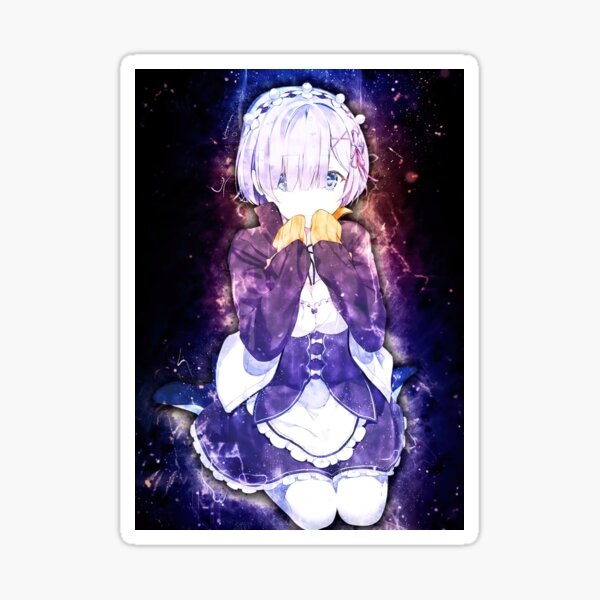 "Re Zero" Sticker for Sale by KarenThornton32 | Redbubble