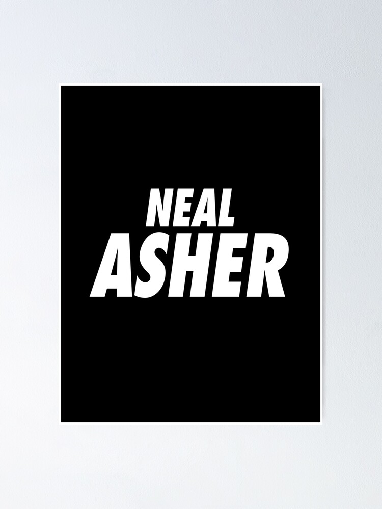 "neal asher v2" Poster for Sale by Grafik0 | Redbubble