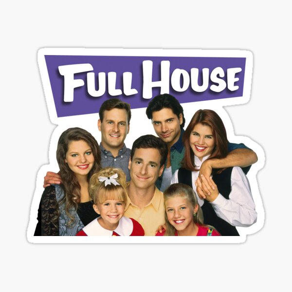"Full House" Sticker for Sale by rodquez | Redbubble