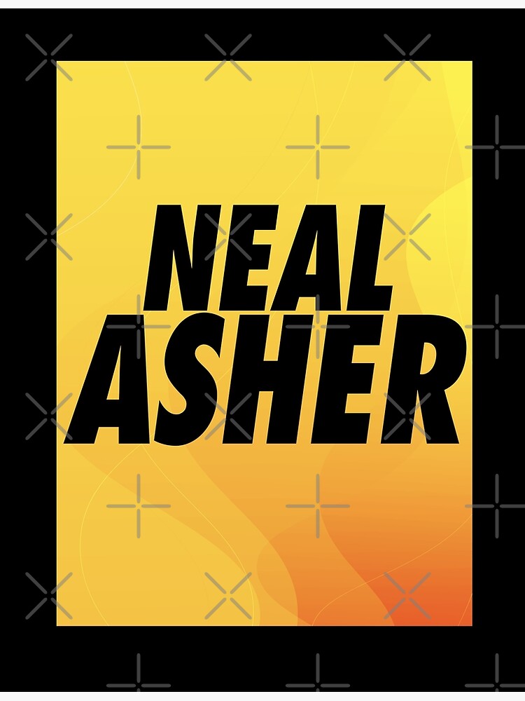 "neal asher v3" Poster for Sale by Grafik0 | Redbubble