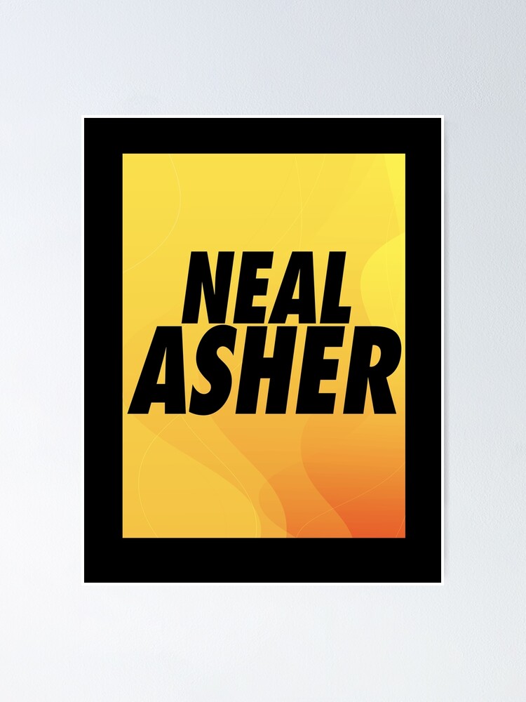 "neal asher v3" Poster for Sale by Grafik0 | Redbubble