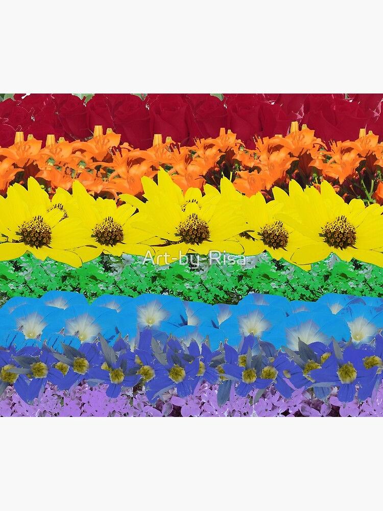 "Pride Flowers" Poster for Sale by Art-by-Risa | Redbubble