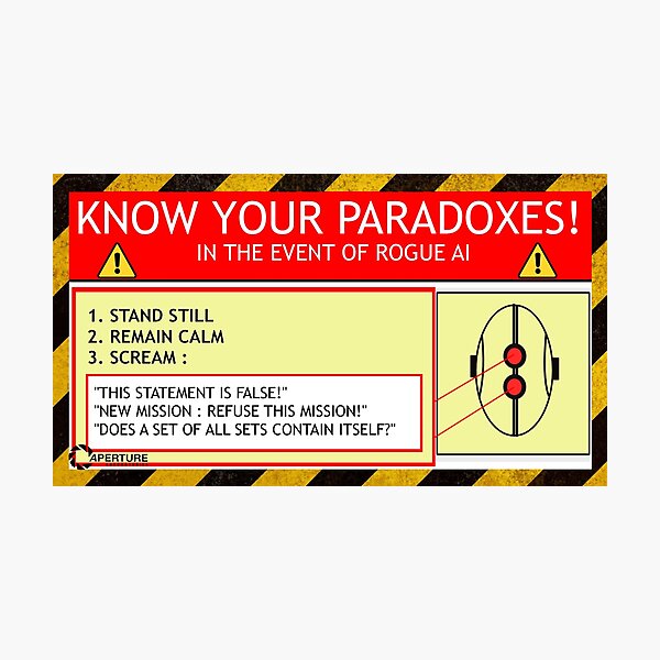 "KNOW YOUR PARADOXES" Photographic Print for Sale by Corpsecutter ...