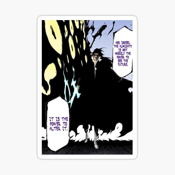 "Yhwach " Sticker for Sale by HomanCasada1 | Redbubble
