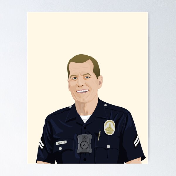 "Quigley Smitty - S4 (detailed) | The Rookie" Poster for Sale by ...