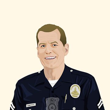 "Quigley Smitty - S4 (detailed) | The Rookie" Poster for Sale by ...