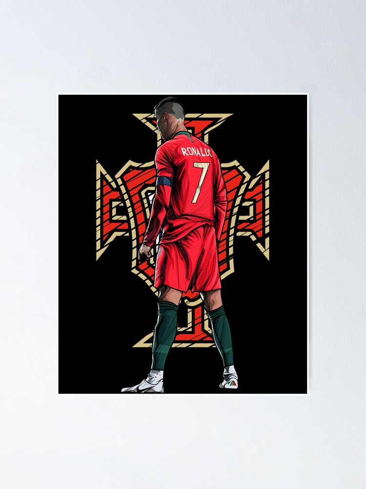 "Cristiano Ronaldo Portugal Logo" Poster by carrydeep | Redbubble